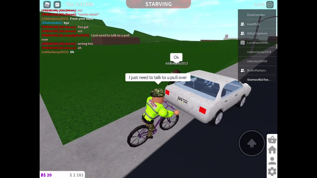 ROBLOX ROYAL MILITARY POLICE FORCE STARTING IN BLOXBURG AND SOMEONE ...