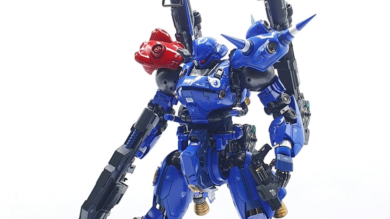 MG 1/100 Kampfer "Advanced" - Custom Build(ケンプファー) - YouTube