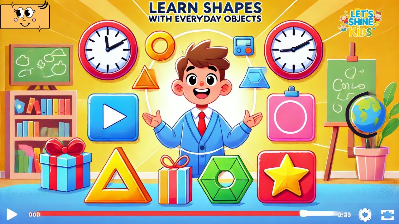 STOP Learning SHAPES the Boring Way! - YouTube