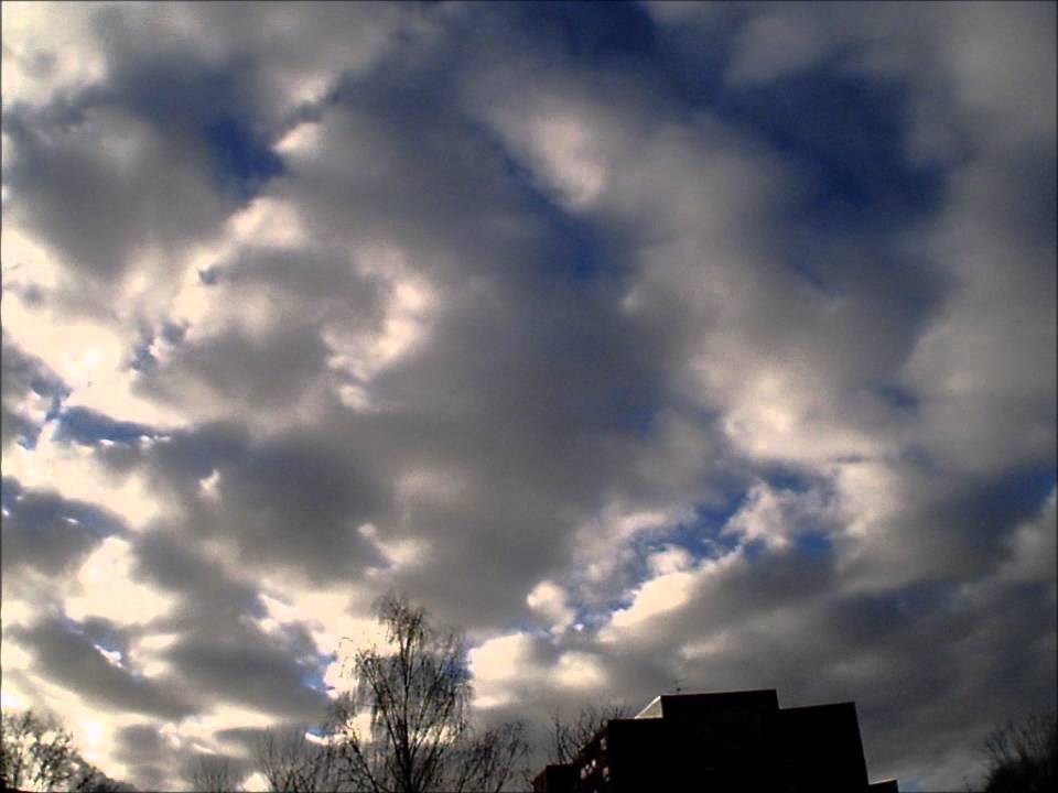 8.1.2016 Haarp Sky cloud weather Timelapse Wolken Wetter Zeitraffer ...