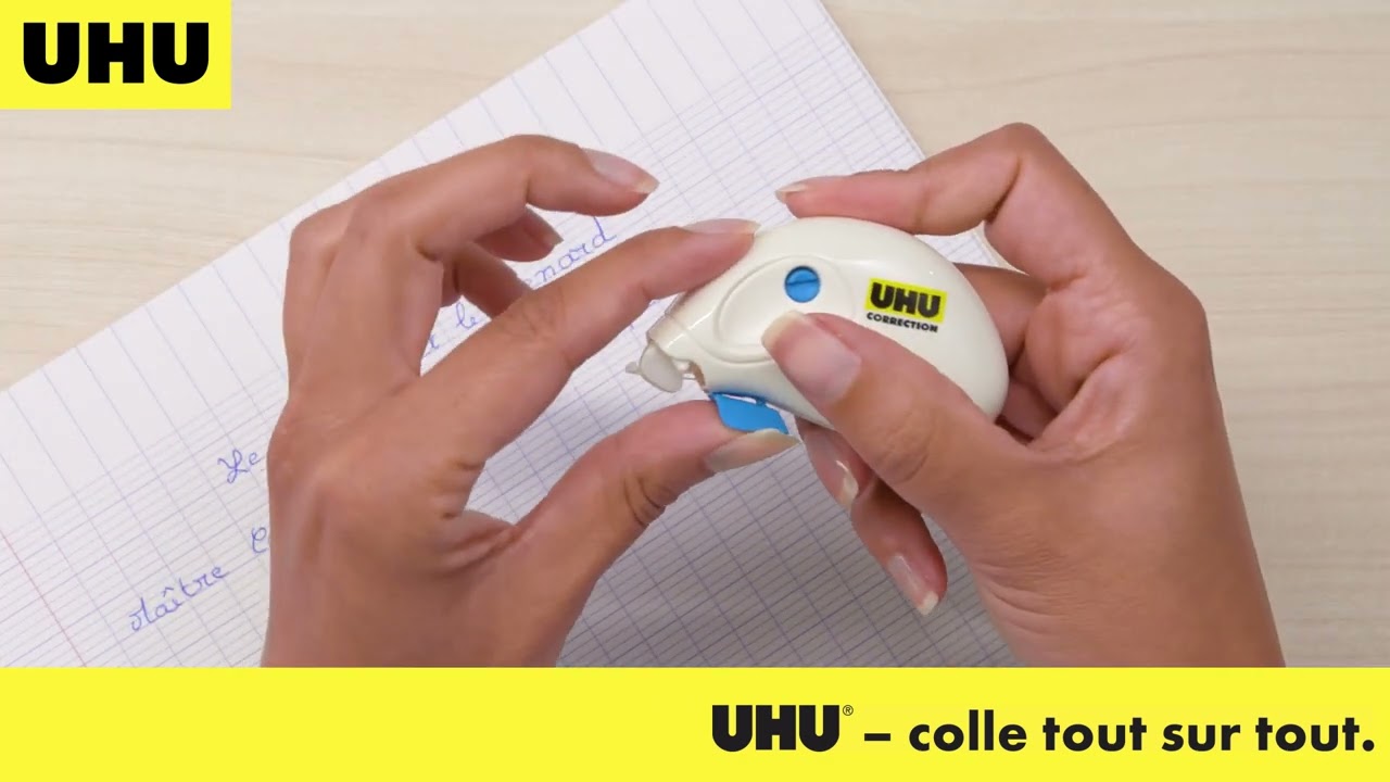 MINI SOURIS DE CORRECTION UHU - YouTube
