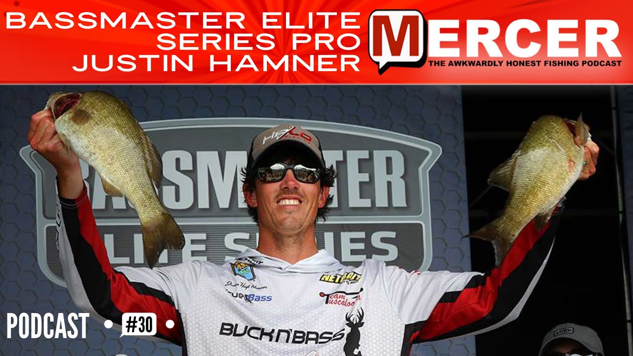 Bassmaster Elite Series Pro Justin Hamner on Mercer - 30 - YouTube