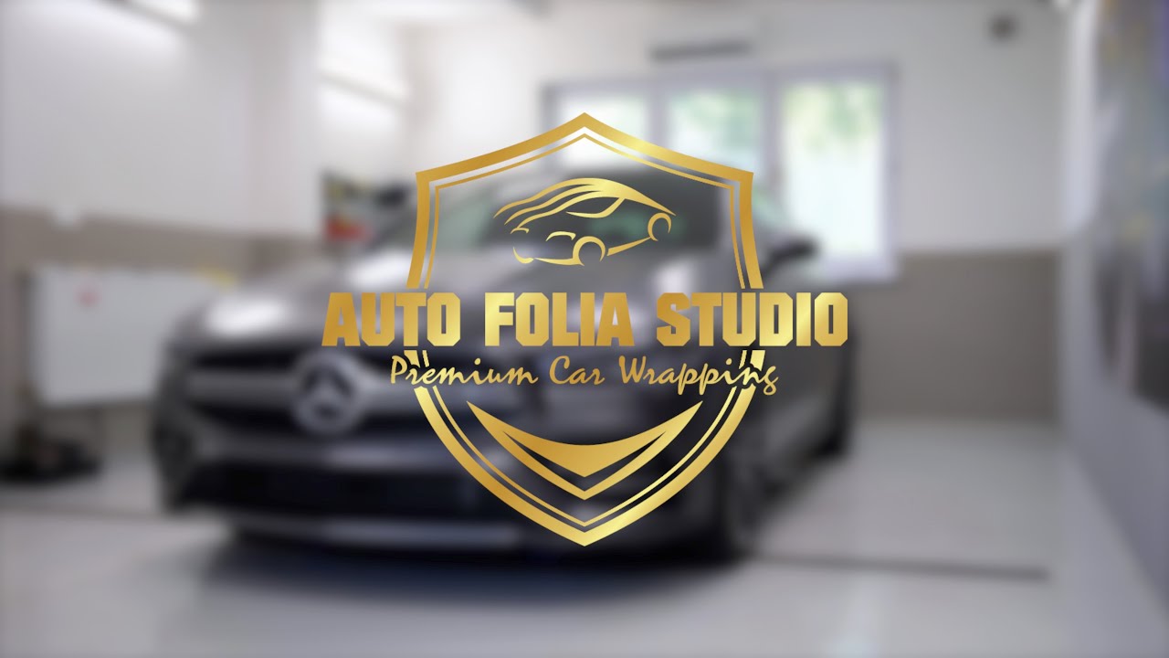 Auto Folia Studio X Mercedes CLA A35 - YouTube