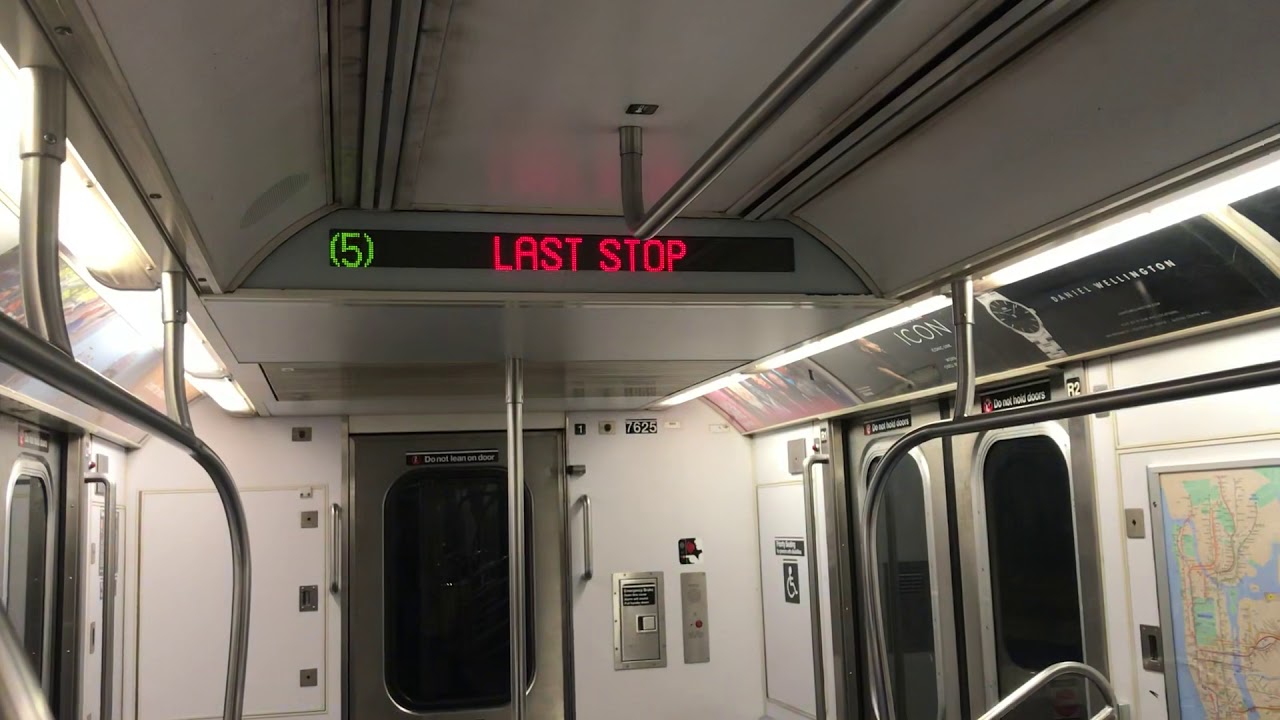 R142A 5 Train On The South Ferry Loop - YouTube