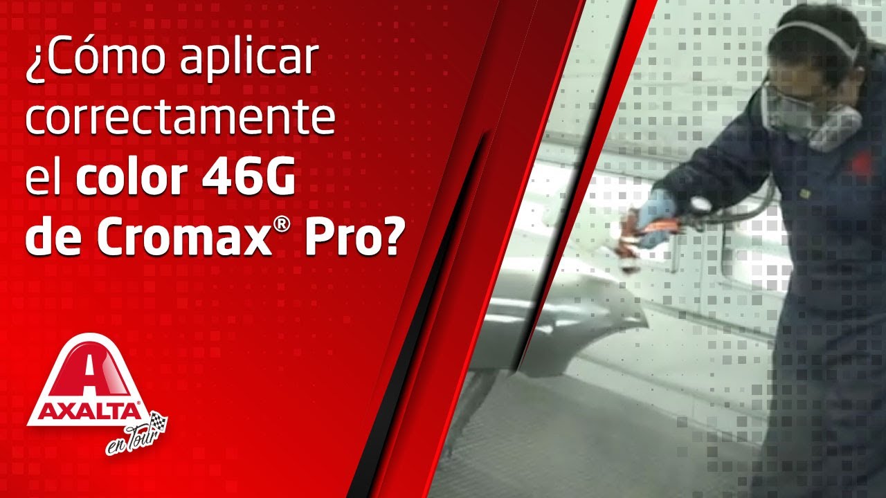 AXALTA EN TOUR ONLINE - Esfumado del Color 46G con Base Agua Cromax Pro ...
