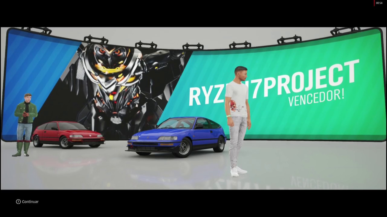 FH4 ONLINE Drag MoD!!! Honda CR-X 2.0L Turbo - YouTube