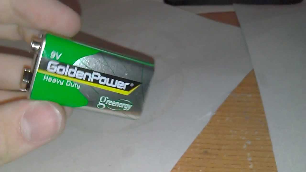 Golden Power Heavy Duty 9V Greenergy - YouTube