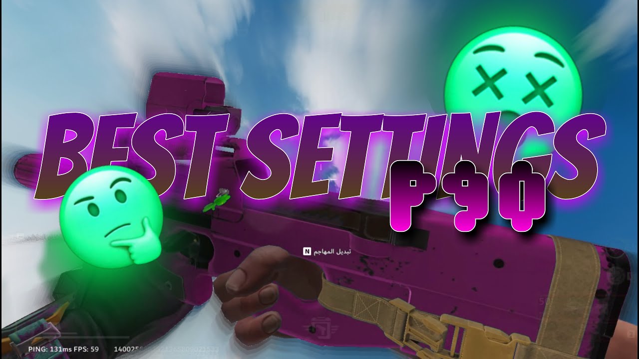 Best setings for P90/Blood strick : ++retofire,recoil,+++mouvment speed ...