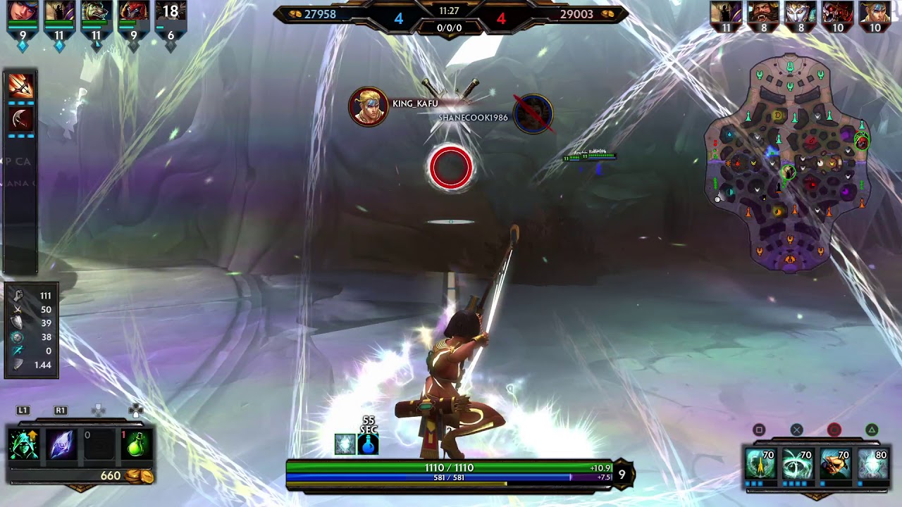 SMITE PS4 4v5 - YouTube