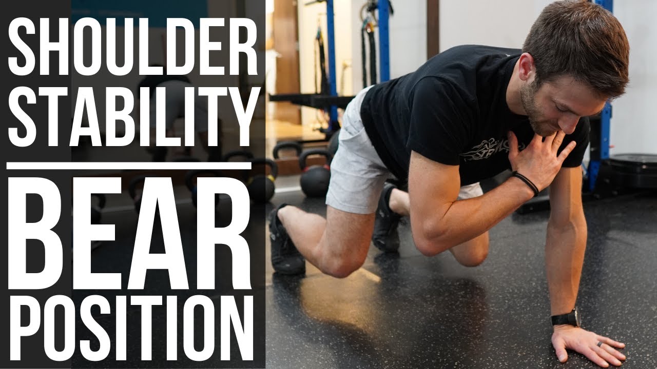 Shoulder Stability in Bear Position - YouTube