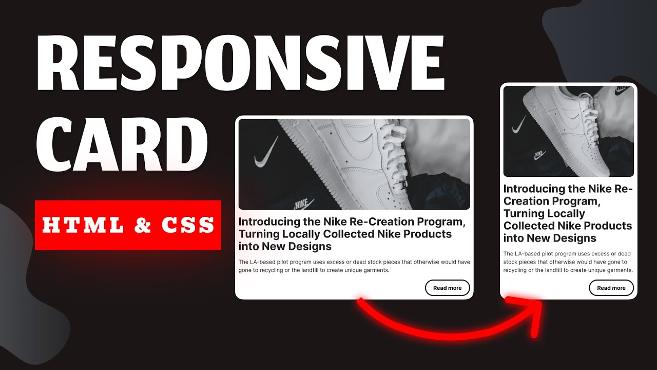 HTML&CSS Responsive Card #2 | IT Programmer - YouTube