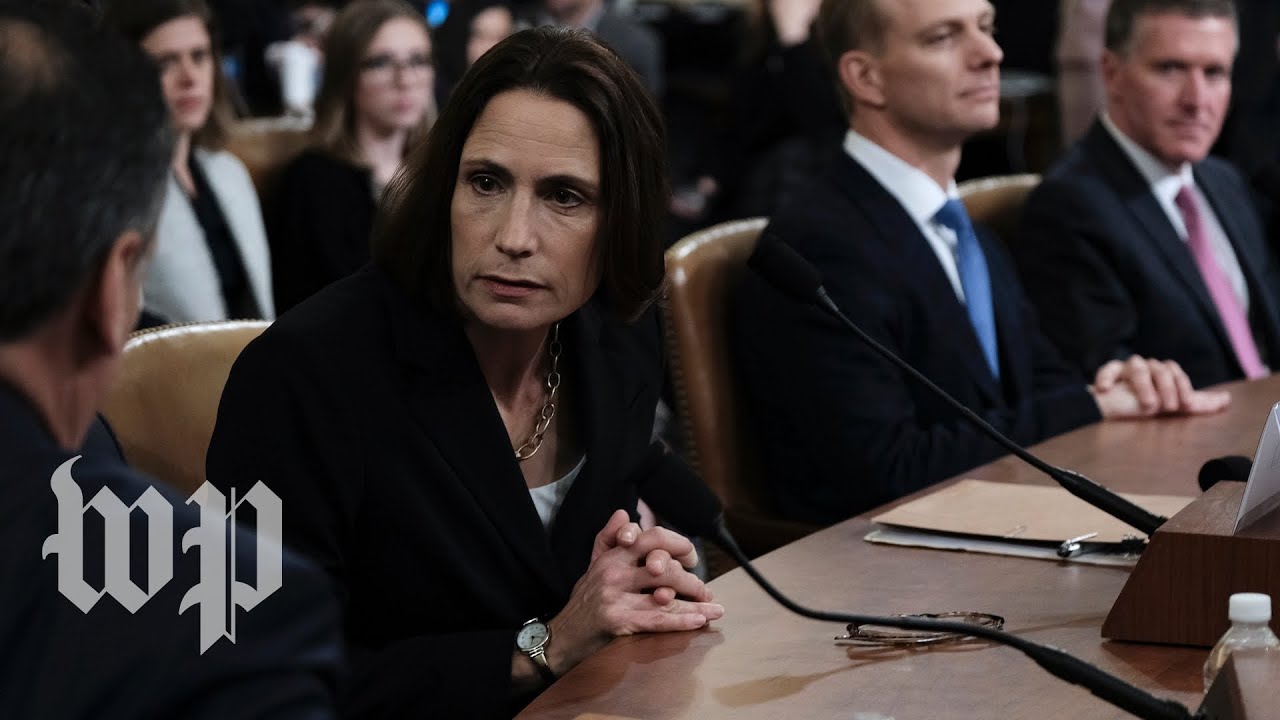 Hill and Holmes's impeachment inquiry testimony, in 6 minutes - YouTube