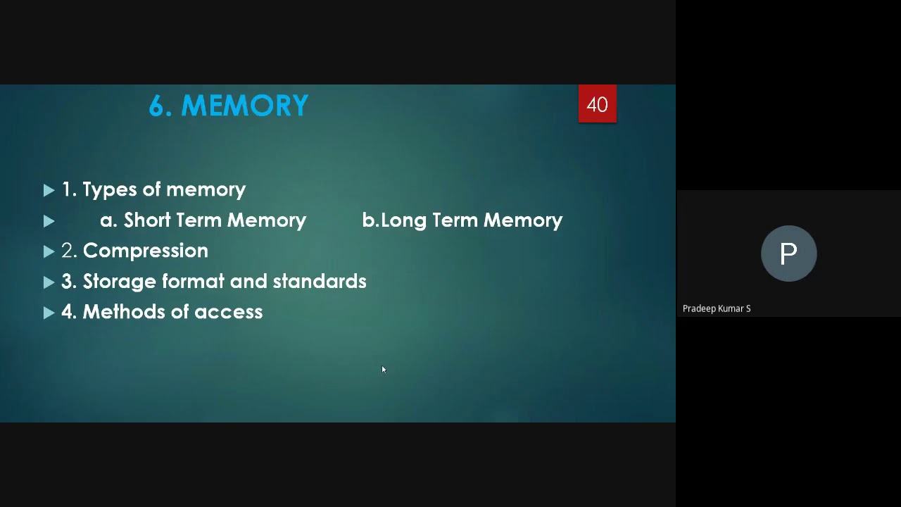 HCI_UNIT_I_Types of memory in Computer 17 07 20 - YouTube