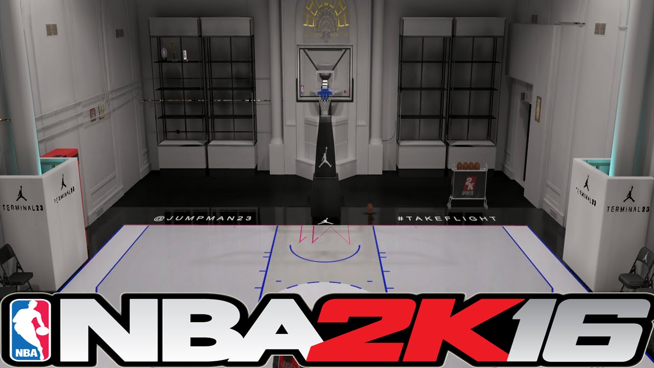 NBA 2K16 How To Get Terminal 23 Jordan MyCourt ⋆#NBA2K16⋆ - YouTube