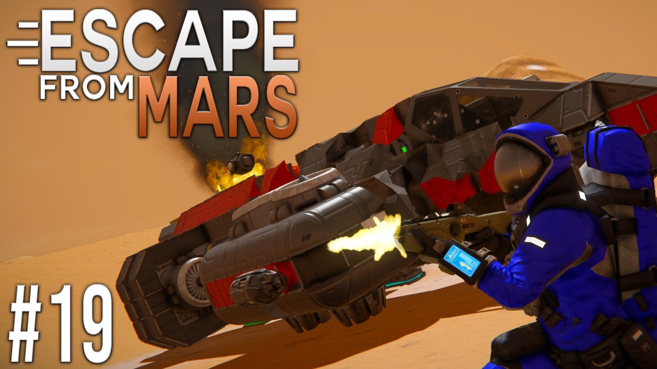 Space Engineers: ESCAPE from MARS! - Ep #19 - INCOMING FIRE! - YouTube