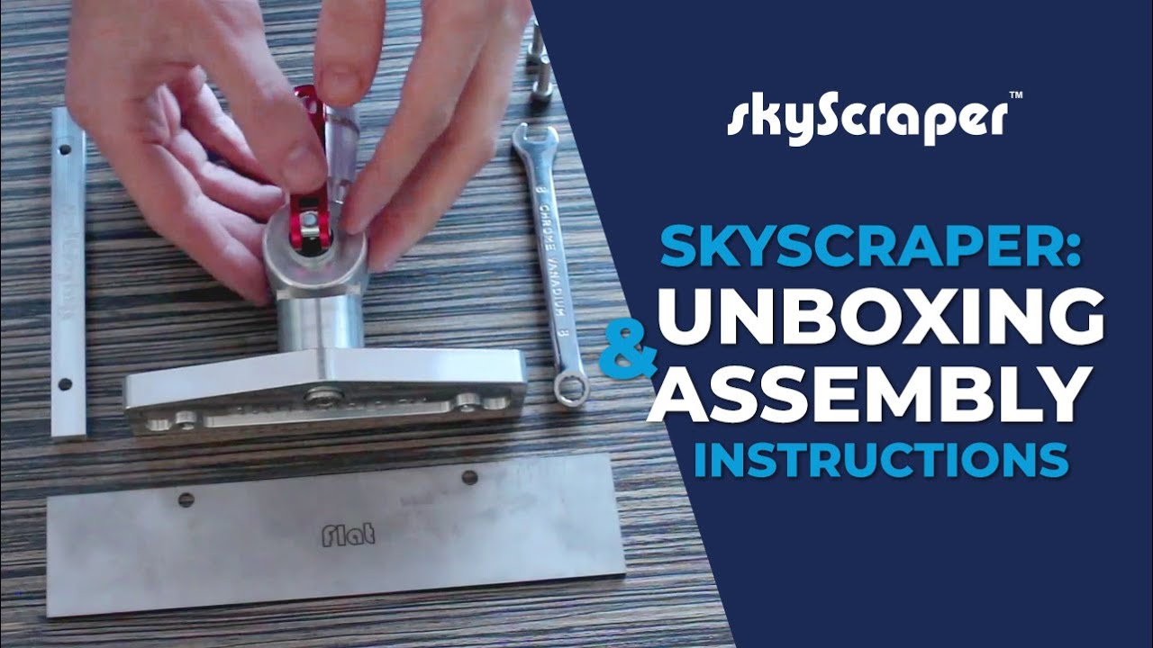 SkyScraper Roof Cleaning & Moss Removal Tool: Unboxing & Assembly - YouTube