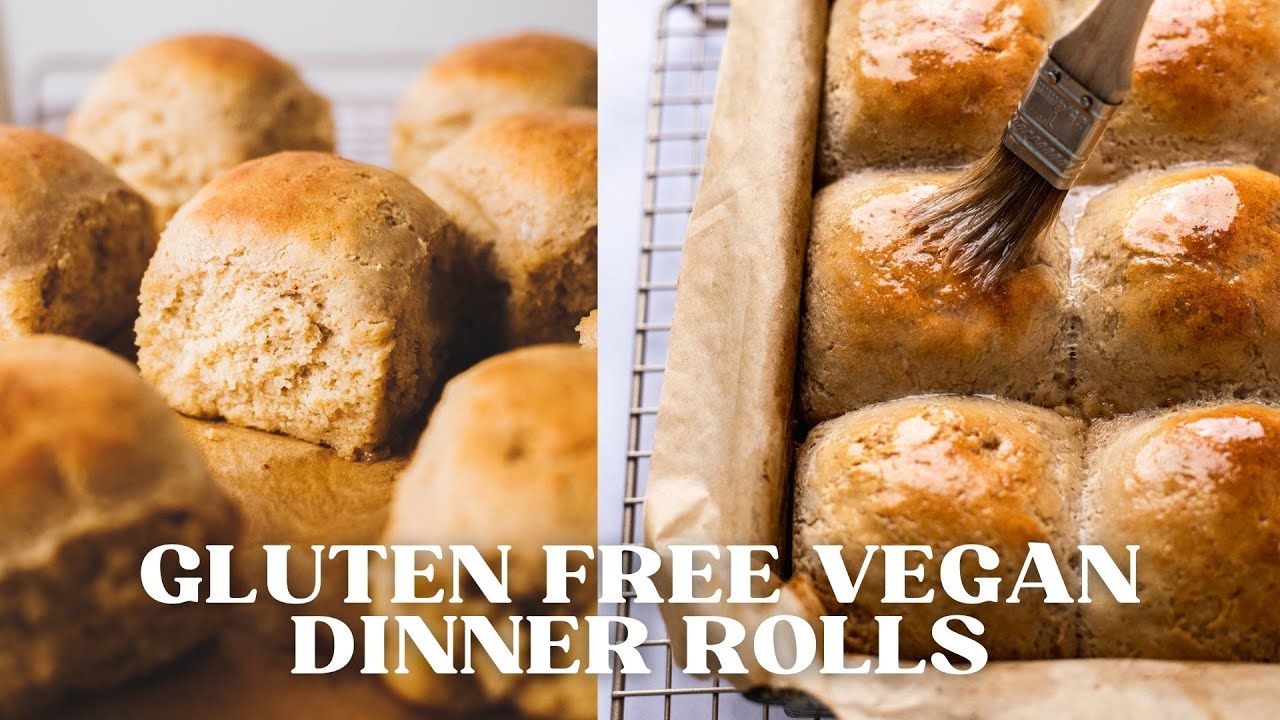 Fluffy & Soft Gluten Free Dinner Rolls | Vegan & Easy! - YouTube