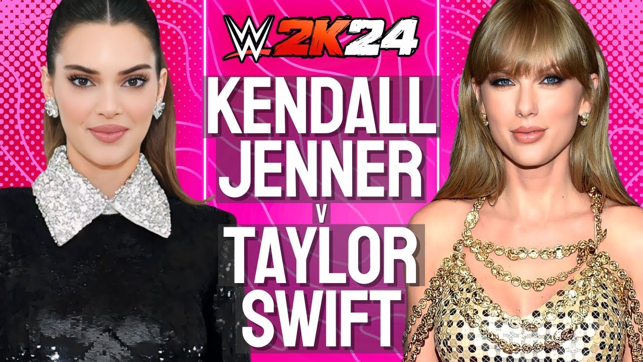 💥 WWE 2K24 l Kendall Jenner v Taylor Swift - Extreme Rules Match 💥 ...