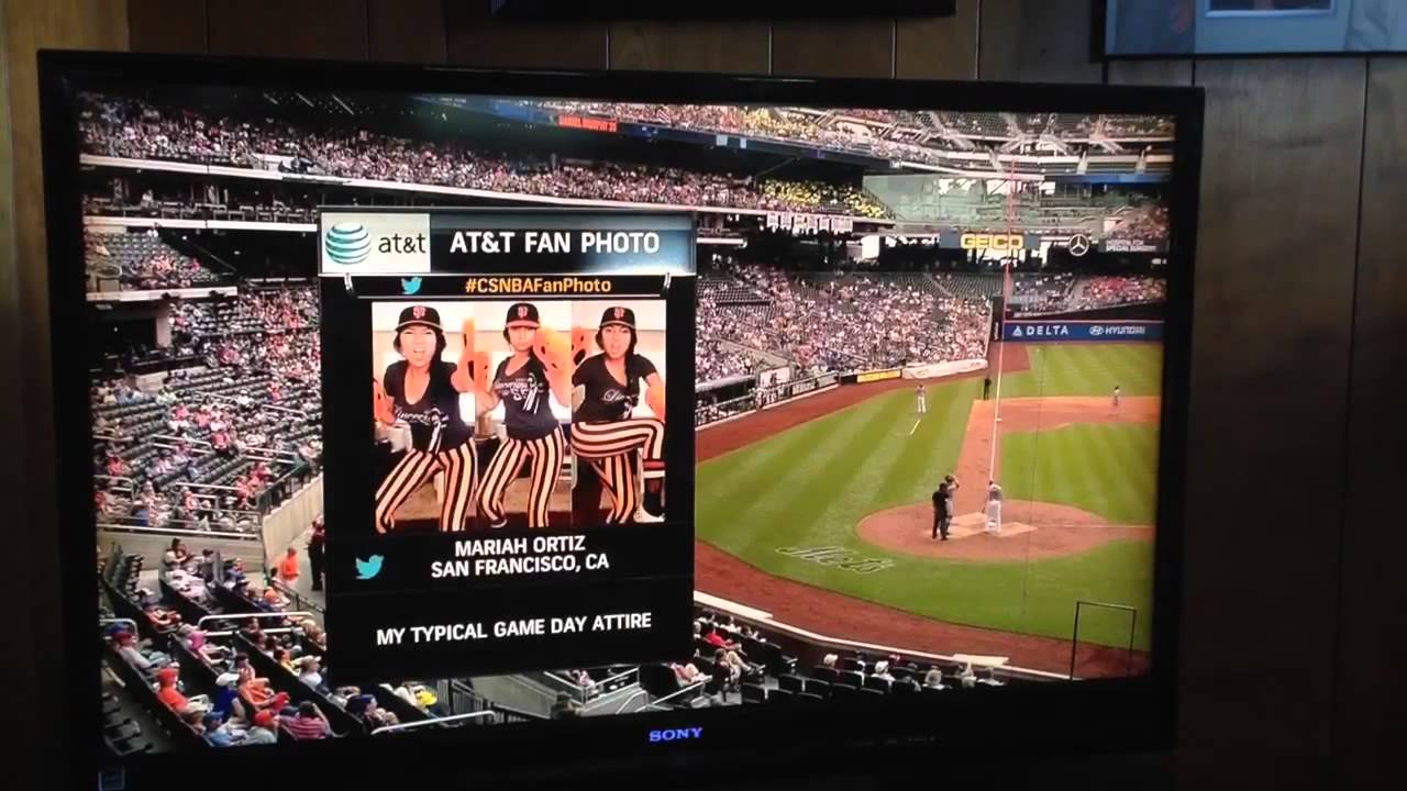 That time I was the 'CSN Bay Area Fan Photo' - YouTube