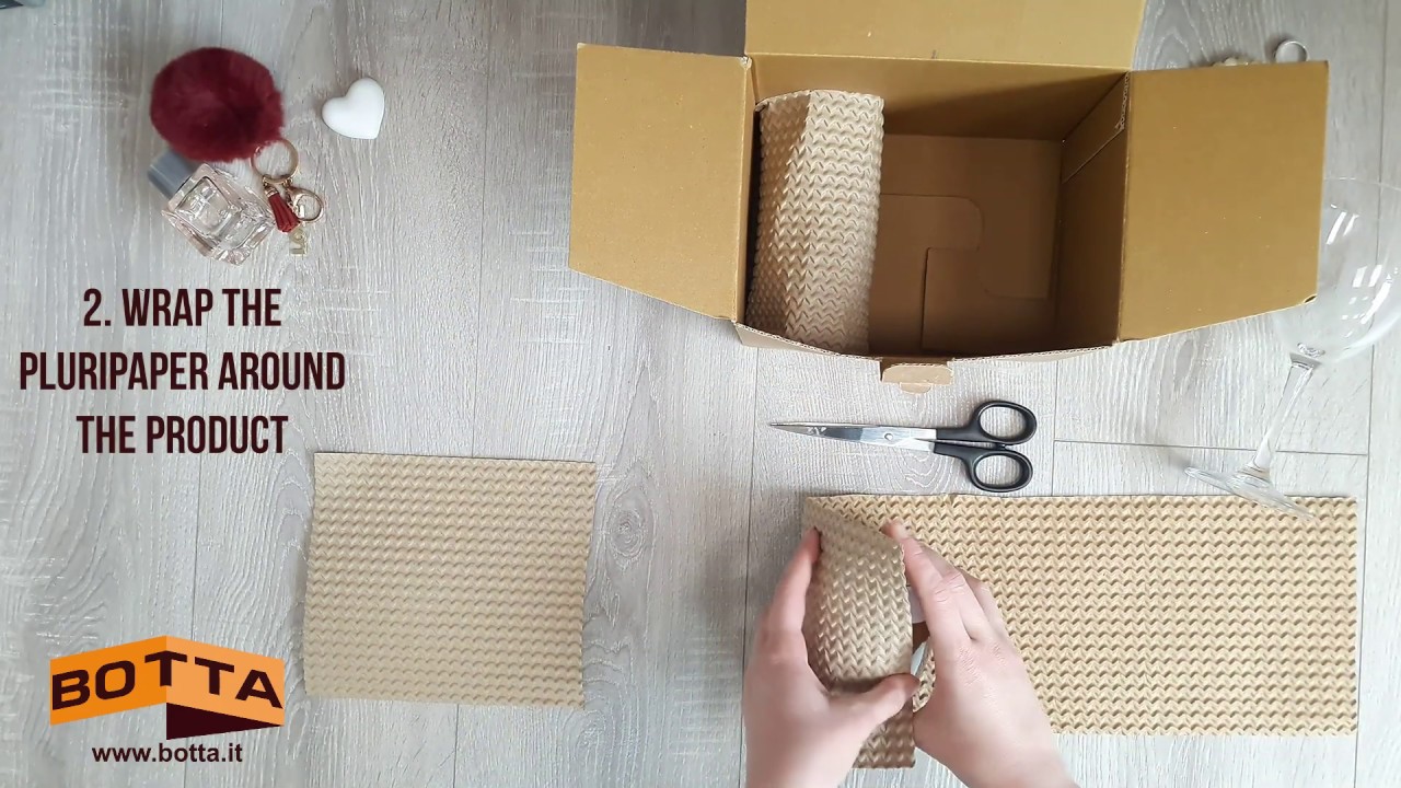 PLURIPAPER / CUSHIONING CARDBOARD - YouTube