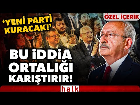 Kemal Kılıçdaroğlu için 'Yeni parti kuracak' iddiası Ankara'yı karıştırdı! Siyaset arenası sallandı!