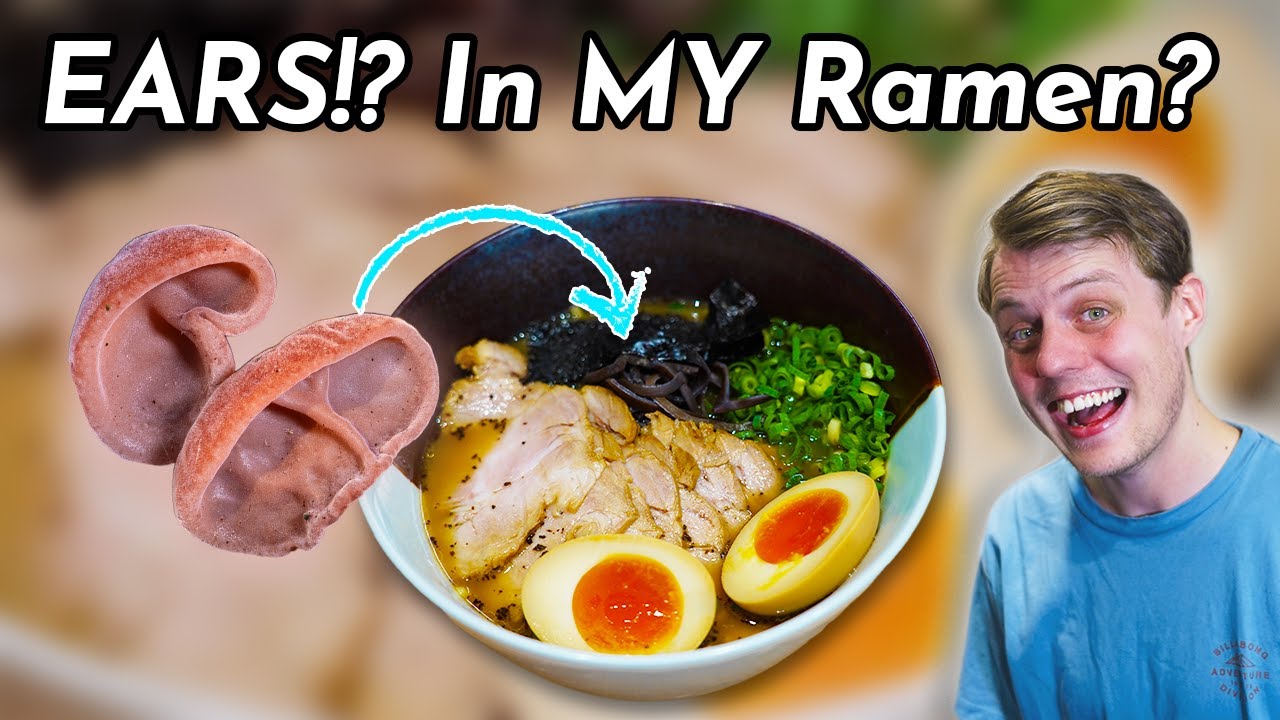 The Black Garlic Tonkotsu Ramen is more than Meets the Eye! - YouTube