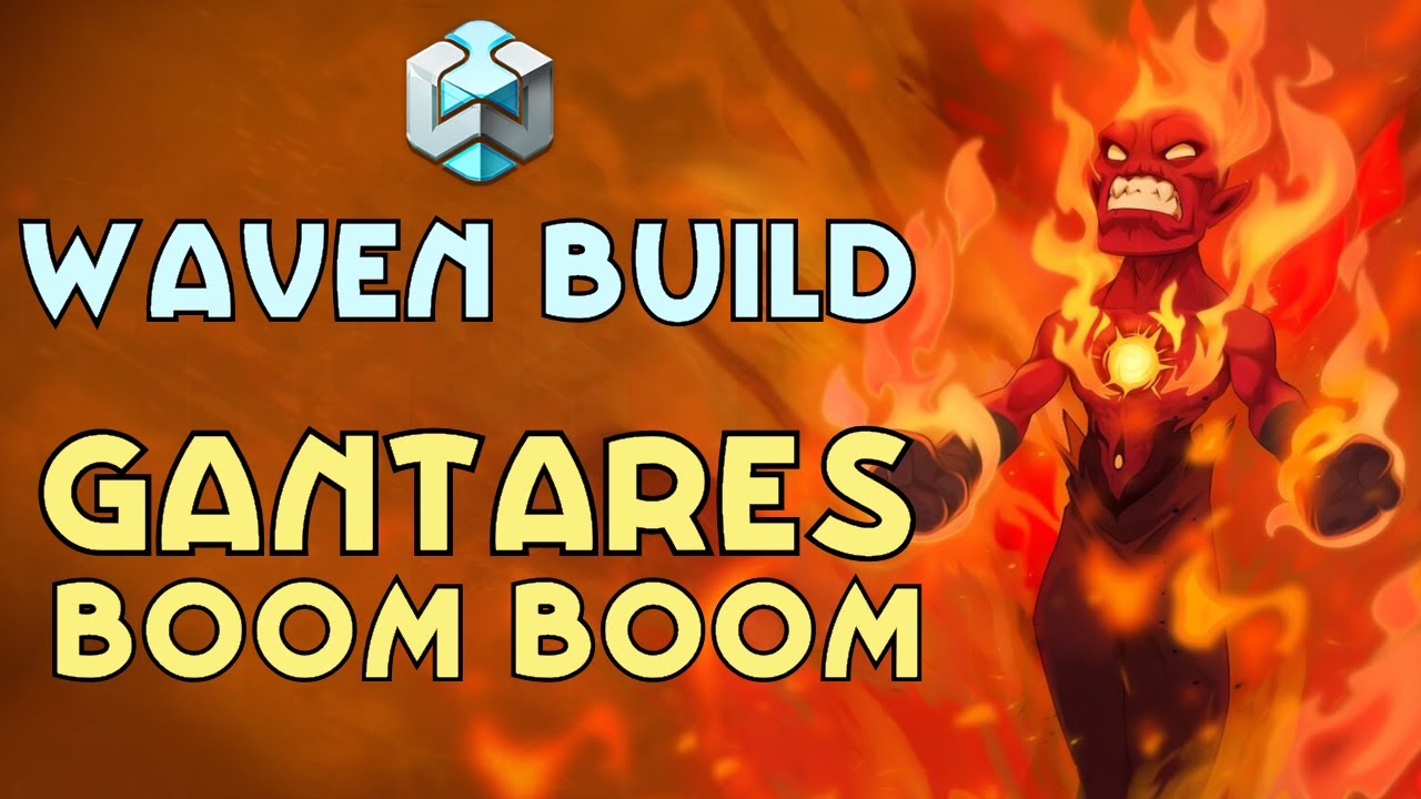 GANTARES Foudre Explosion Build PvM | WAVEN ALPHA 0.10 - YouTube