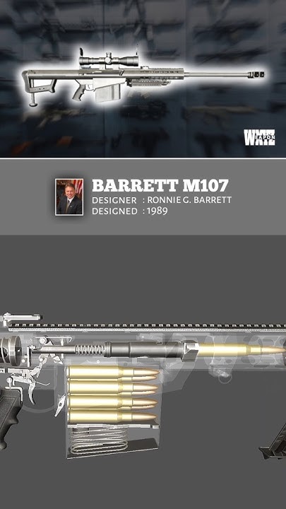 Barrett M107 (M82) 1989 - YouTube