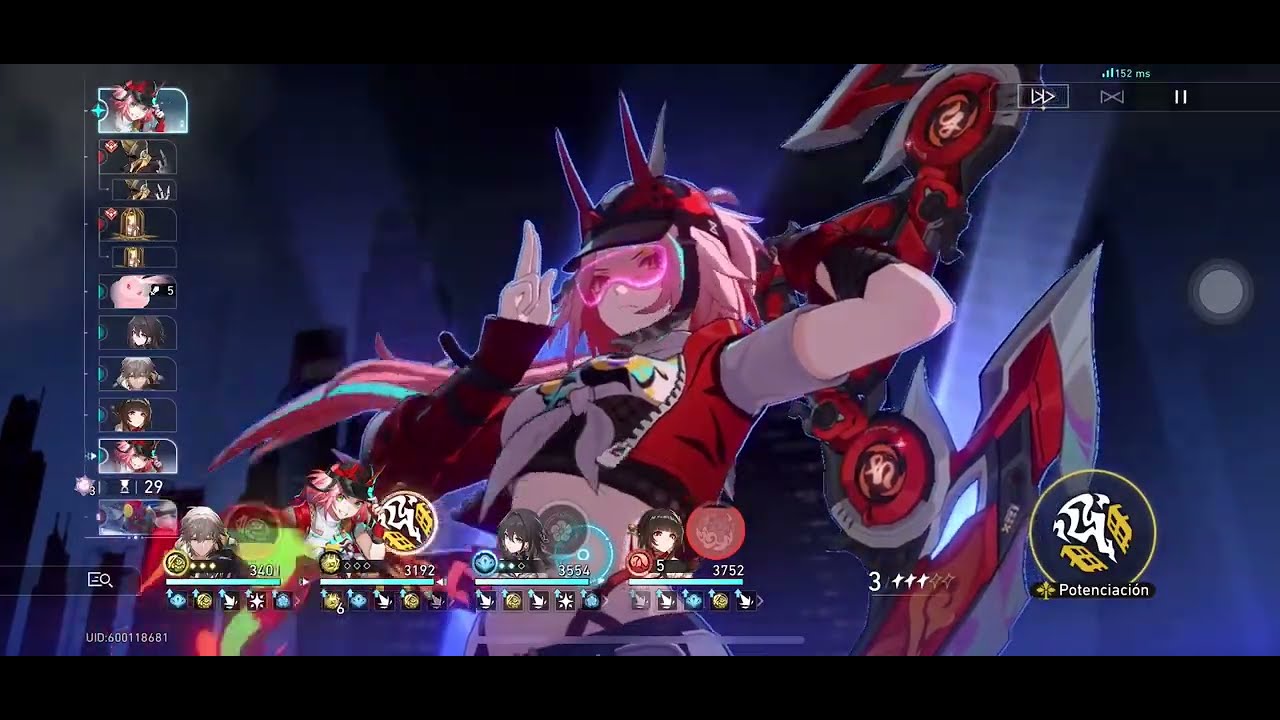 HSR E1S1 Rappa | Fexiao E2 2.6 Memory of Chaos 12 0 Cycles - Rappa ...