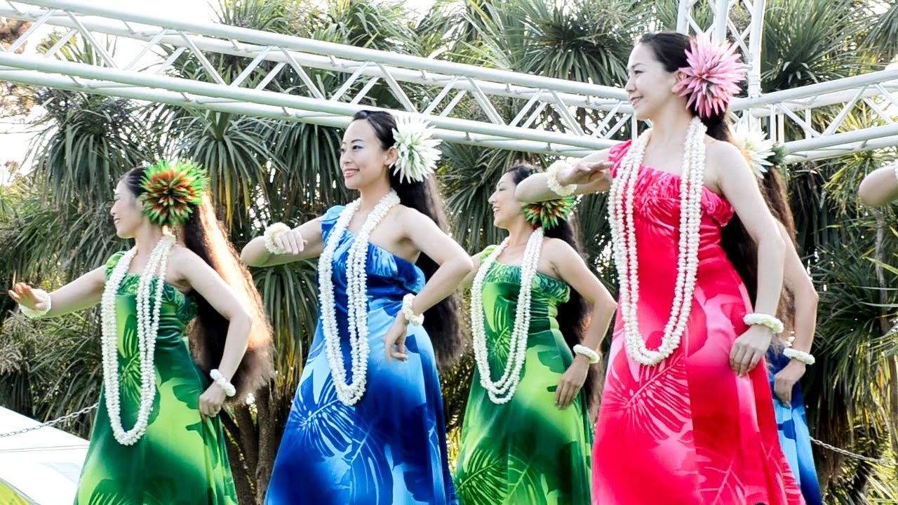 Hawaii Hula Halau Kapuakea vol.6 in Enoshima Hawaiian Holiday 2015 ...
