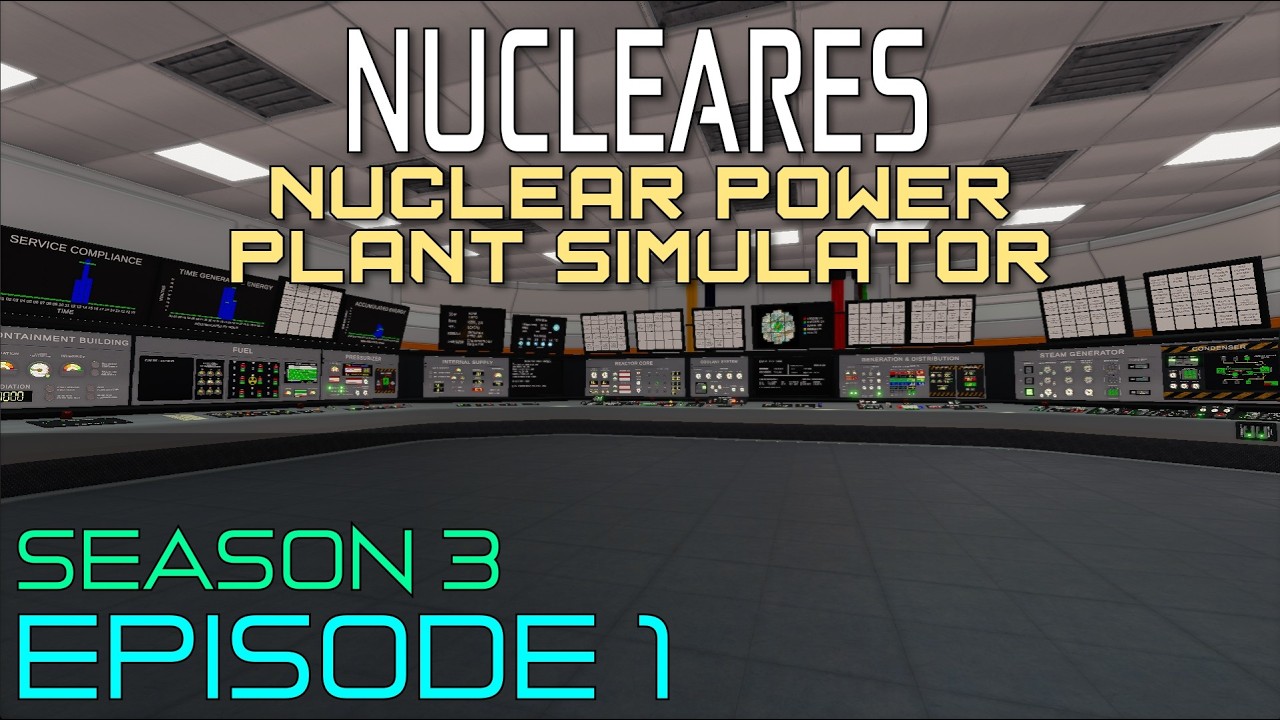 Startup & Stabilization - Nucleares Nuclear Power Plant Simulator ...