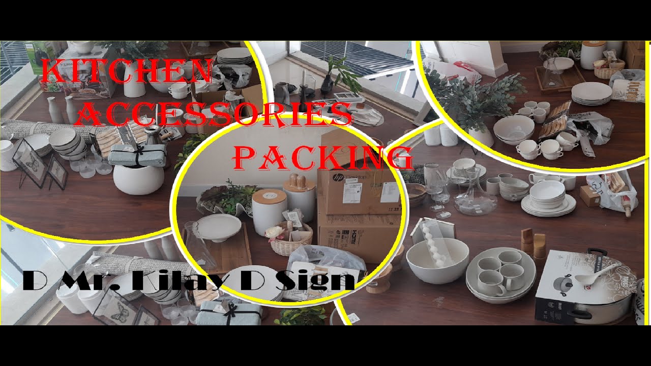 BOXING KITCHEN ACCESSORIES FOR KITCHEN - YouTube
