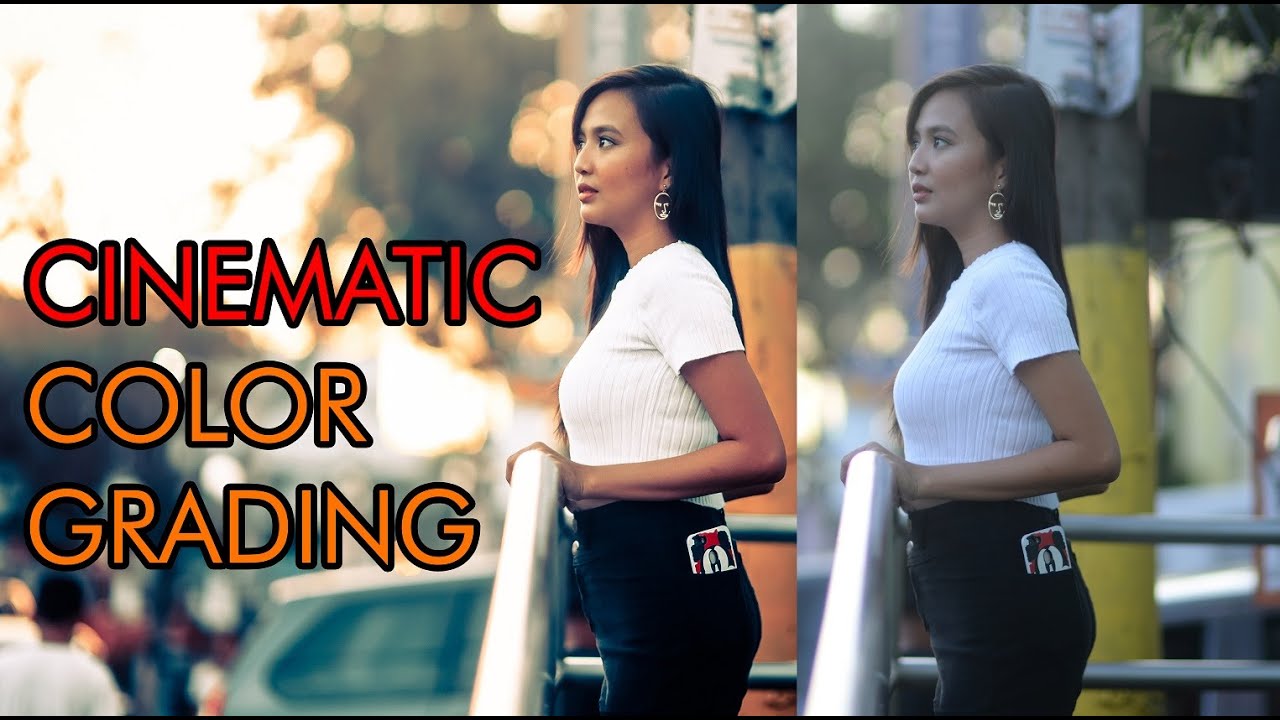 CINEMATIC COLOR GRADING afternoon portrait - YouTube