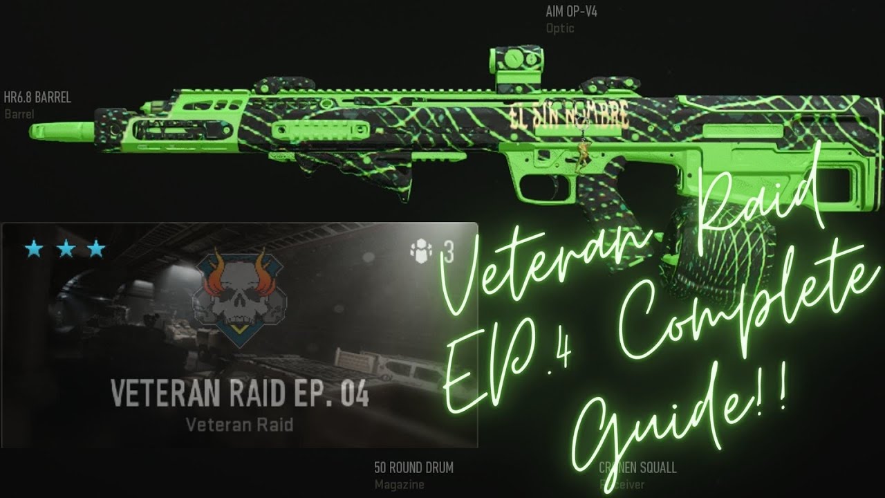 Modern Warfare 2 - VETERAN Raid Ep. 4 QUICK & EASY Steps To Avoid Traps ...