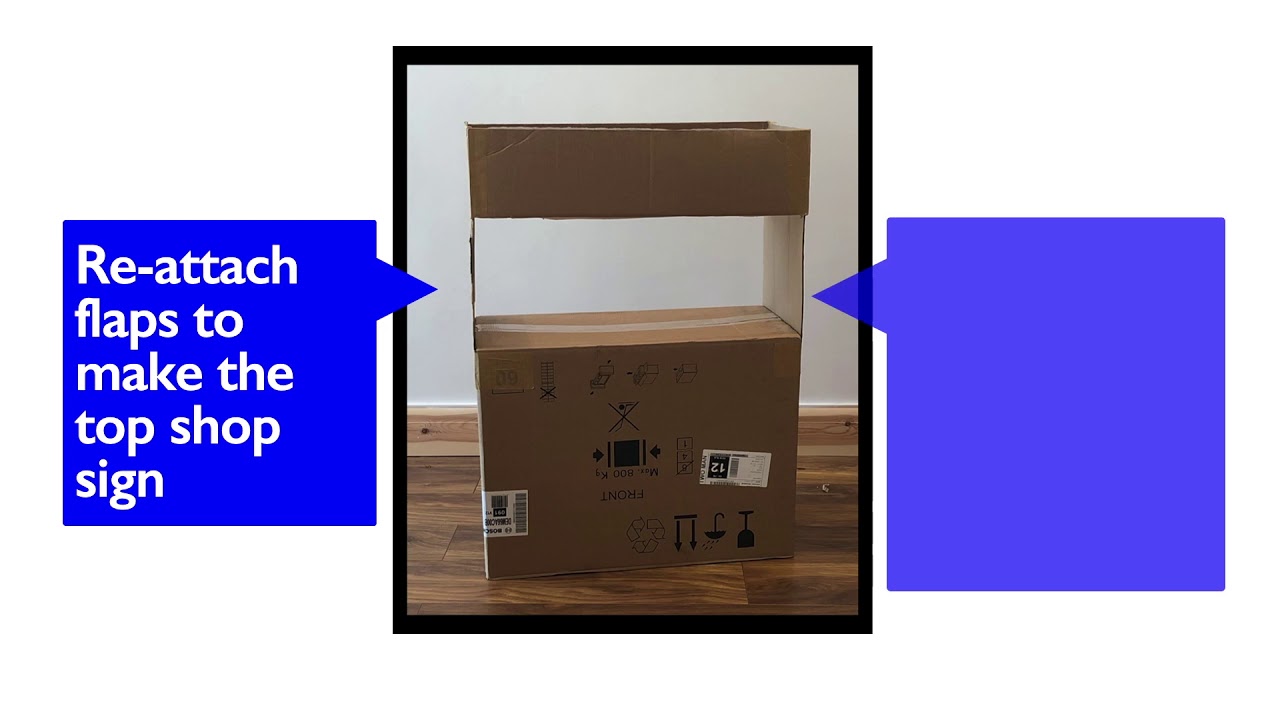 How to Make a Simple Role Play Toy - Cardboard Toy - YouTube