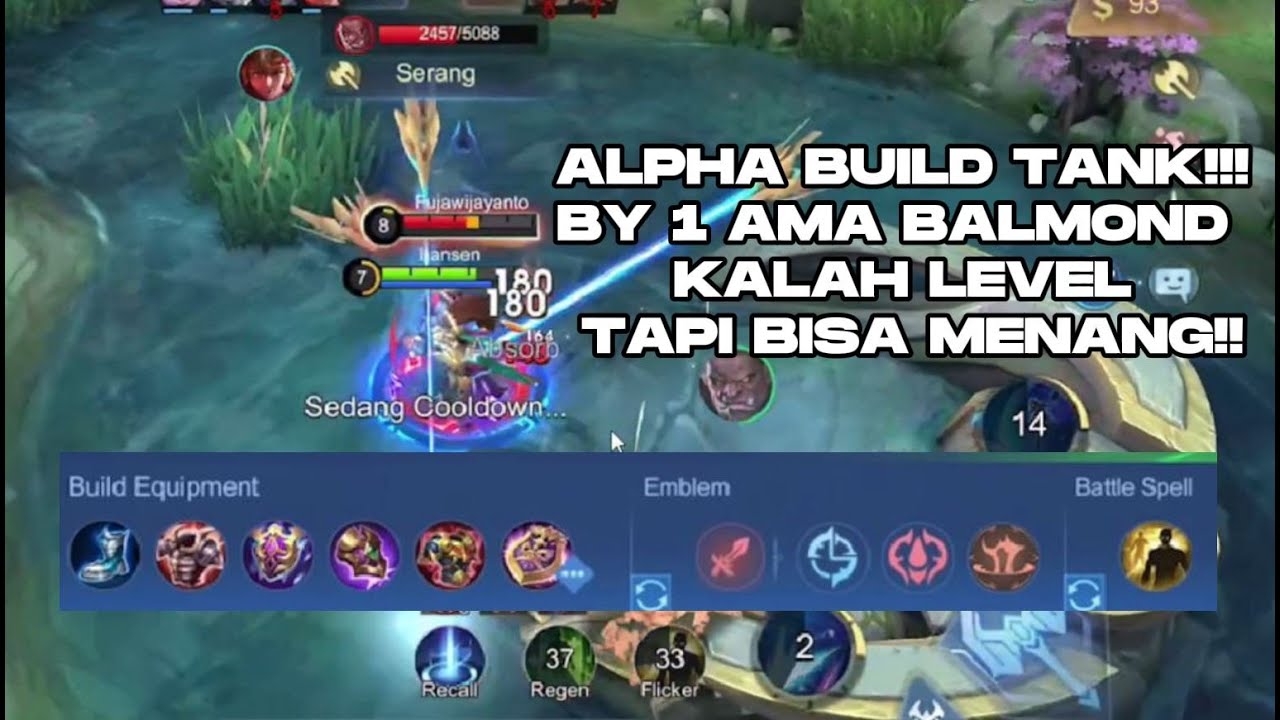 ALPHA BUILD TANK WORTH IT BANGET?? - Mobile Legends Indonesia - YouTube