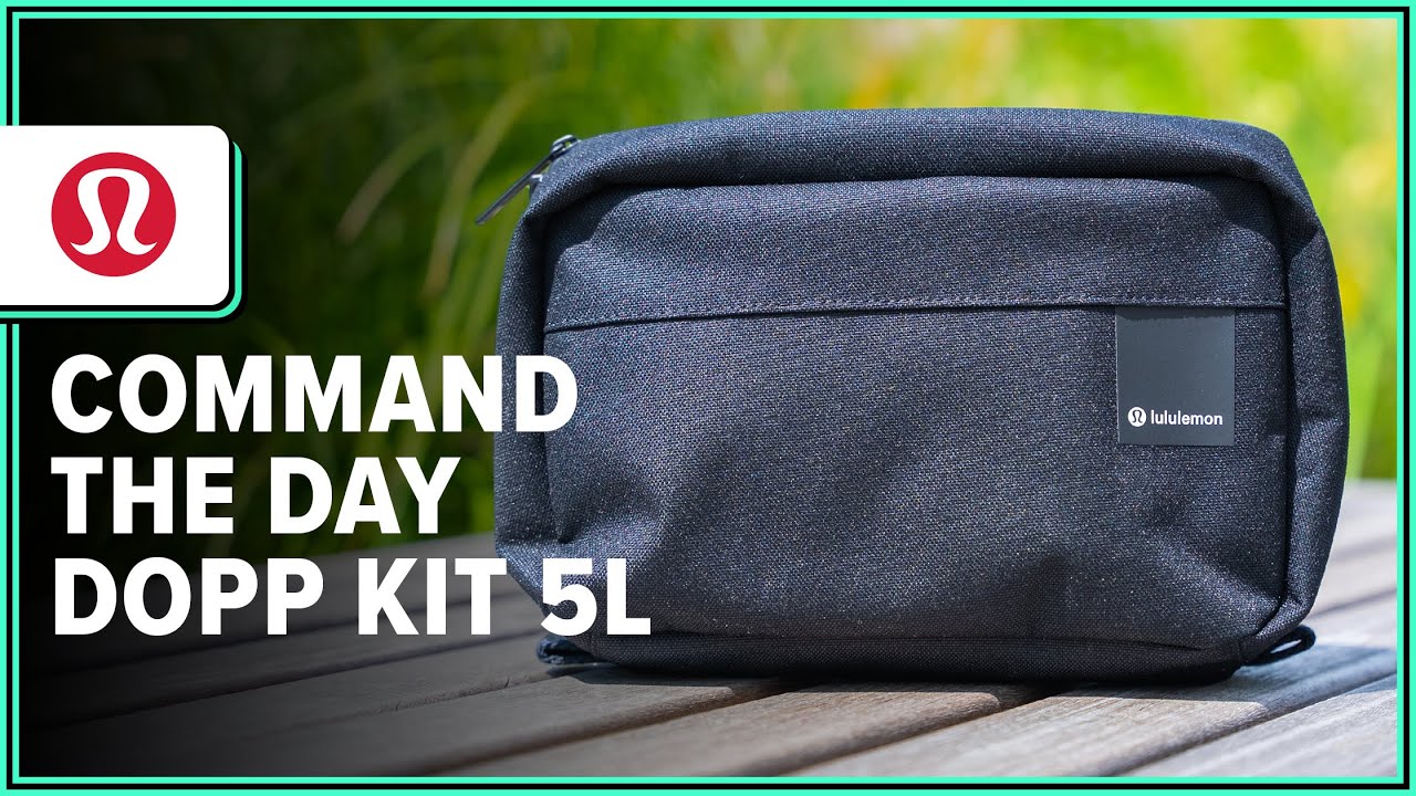 lululemon Command the Day Dopp Kit 5L Review (2 Weeks of Use) - YouTube