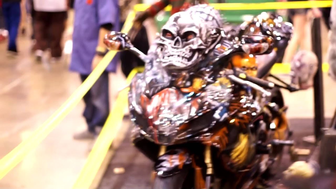 Scary Creepy Horror Motorcycle - YouTube