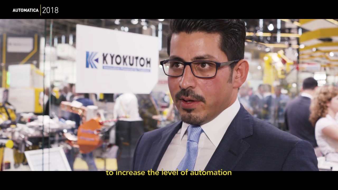 KYOKUTOH & FANUC at Automatica 2018 - Mobile TipDresser & Changer ...