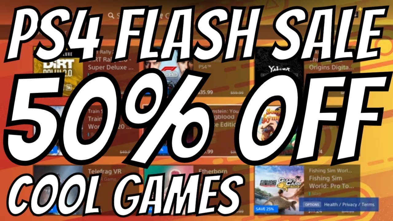 PSN Flash Sale PS4 Games 50% you dont want to miss out on! - YouTube