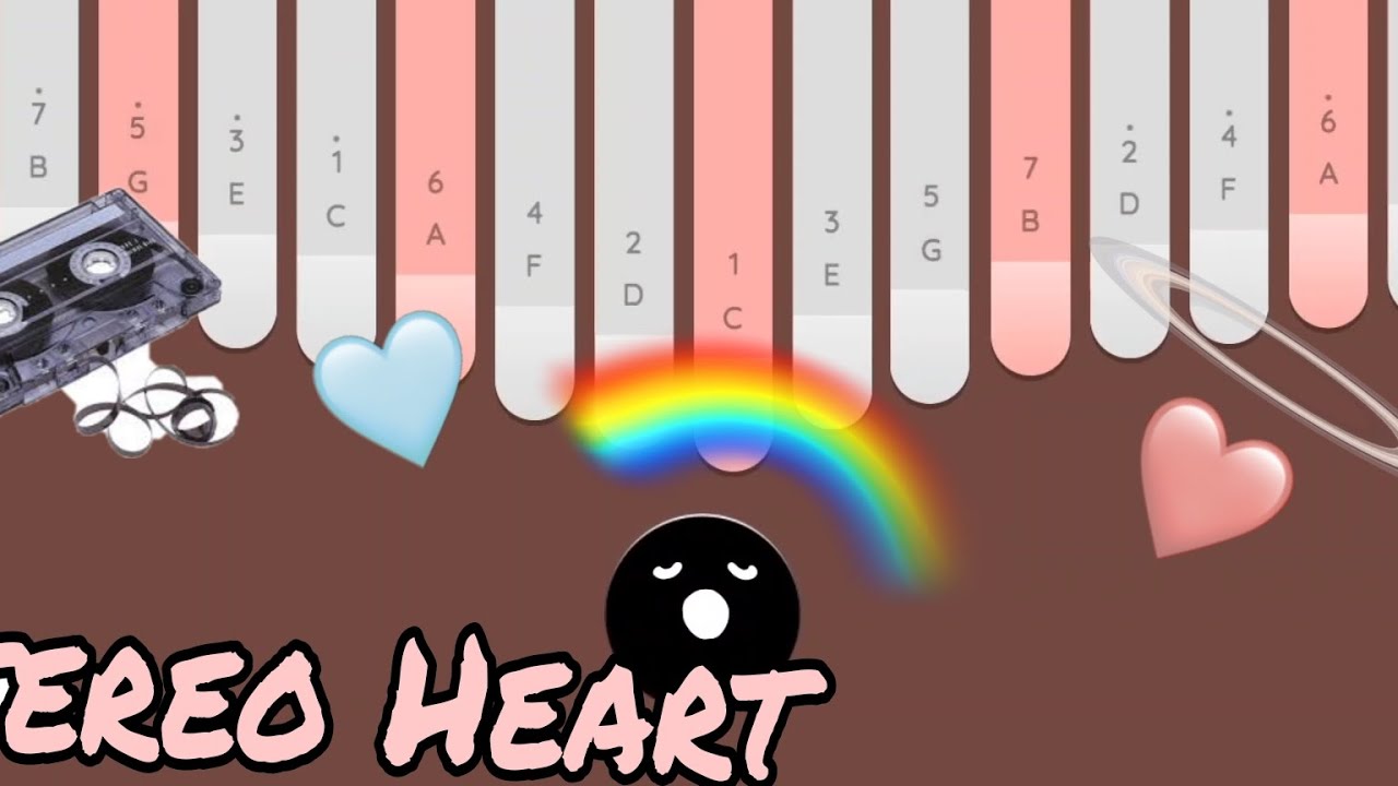 Stereo Heart keylimba - YouTube