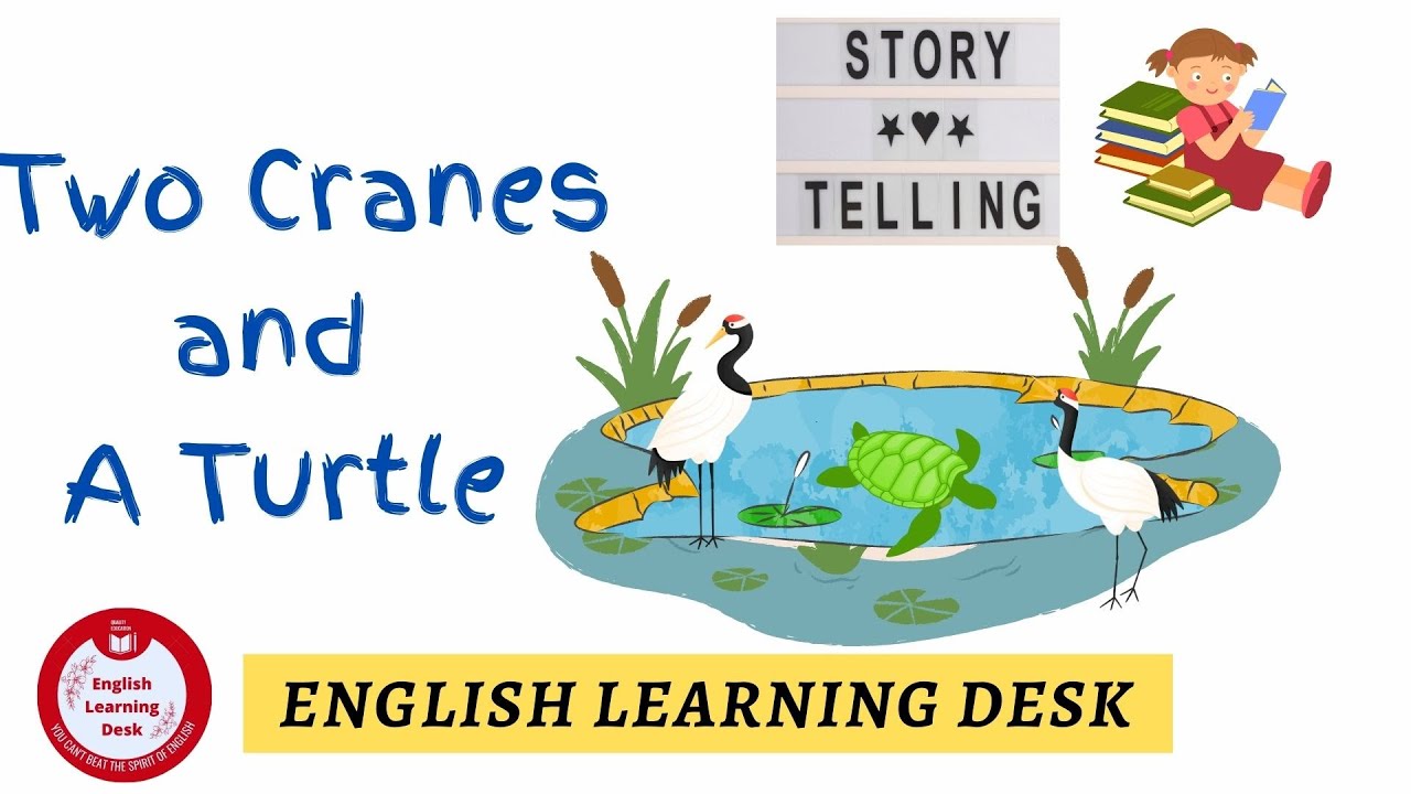 Two Cranes and a Turtle | Moral Story #moralstories #stories # ...