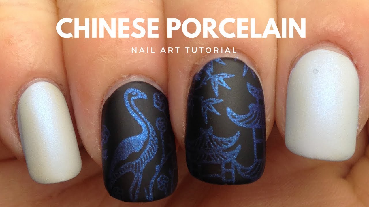 Chinese Porcelain Nails - YouTube