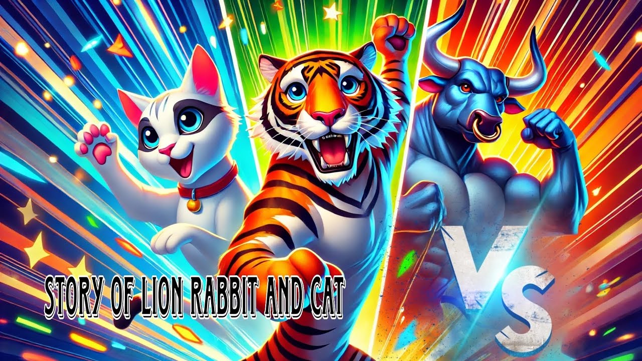 "Epic Showdown! 😮 Cat, Rabbit & Tigers vs. Mighty Bull – Ultimate ...