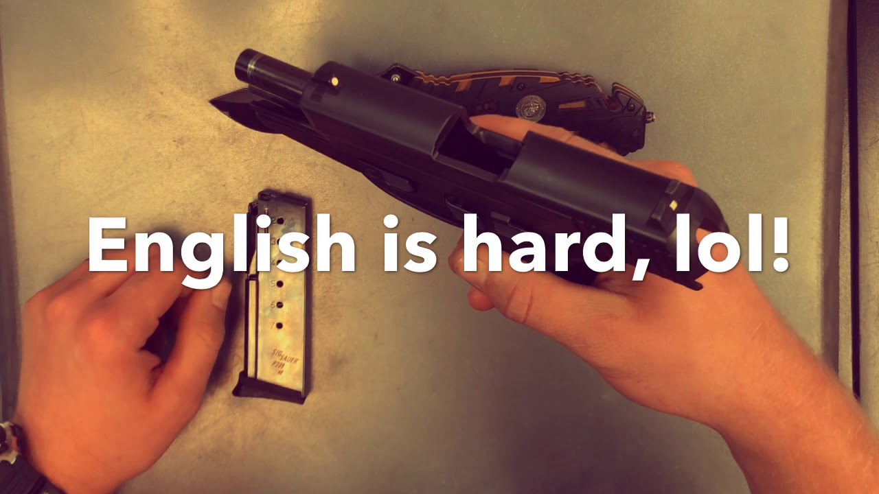 Sig Sauer P239 Disassembly and Assembly - YouTube