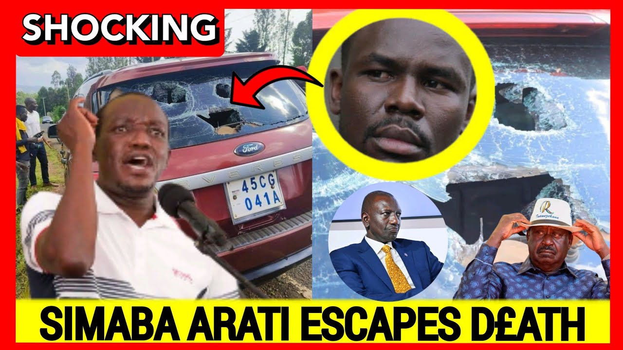 DRAMA AS AZIMIO GOVERNOR SIMBA ARATI ESCAPE ASSASS1NAT1ON AFTER UDA ...