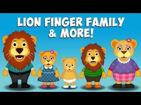 Finger Family Collection | Lion Finger Family + 7 more Finger Family ...