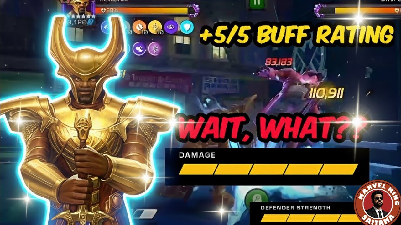 Heimdall Buff is Mind Blowing 🤯 - +5/5 Buff Rating - YouTube