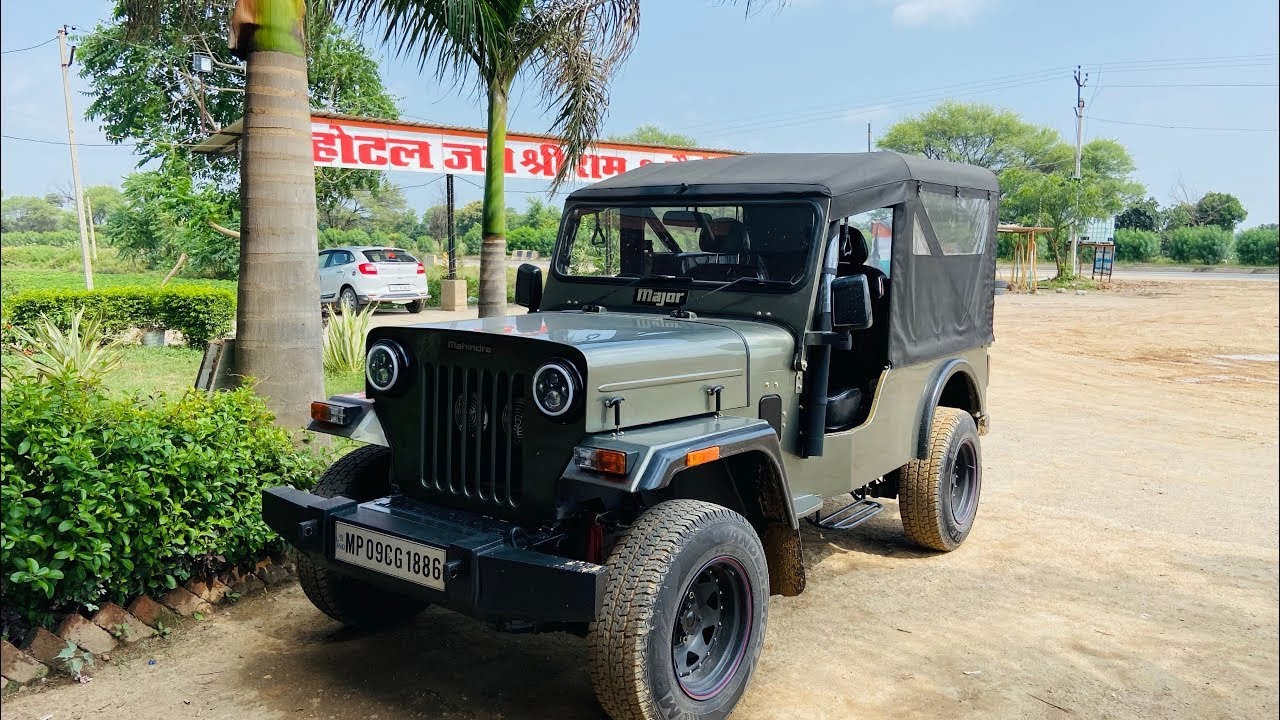 Mahindra Major Jeep 2010 Model Modified | Mandi Dabwali Jeep Market ...