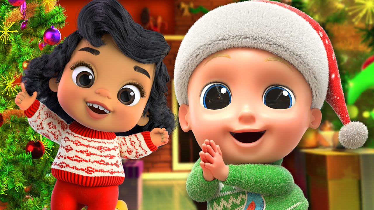 ¡Navidad Divertida! 🎄 | Juguemos y Cantemos Canciones de Navidad para ...